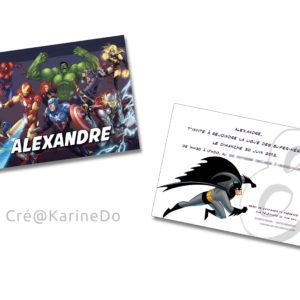 Invitation Fort Boyard à personnaliser - Fêtes vous même