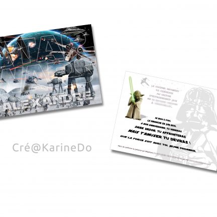 Invitation Fort Boyard à personnaliser - Fêtes vous même