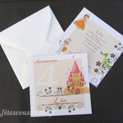 Invitation Fort Boyard à personnaliser - Fêtes vous même