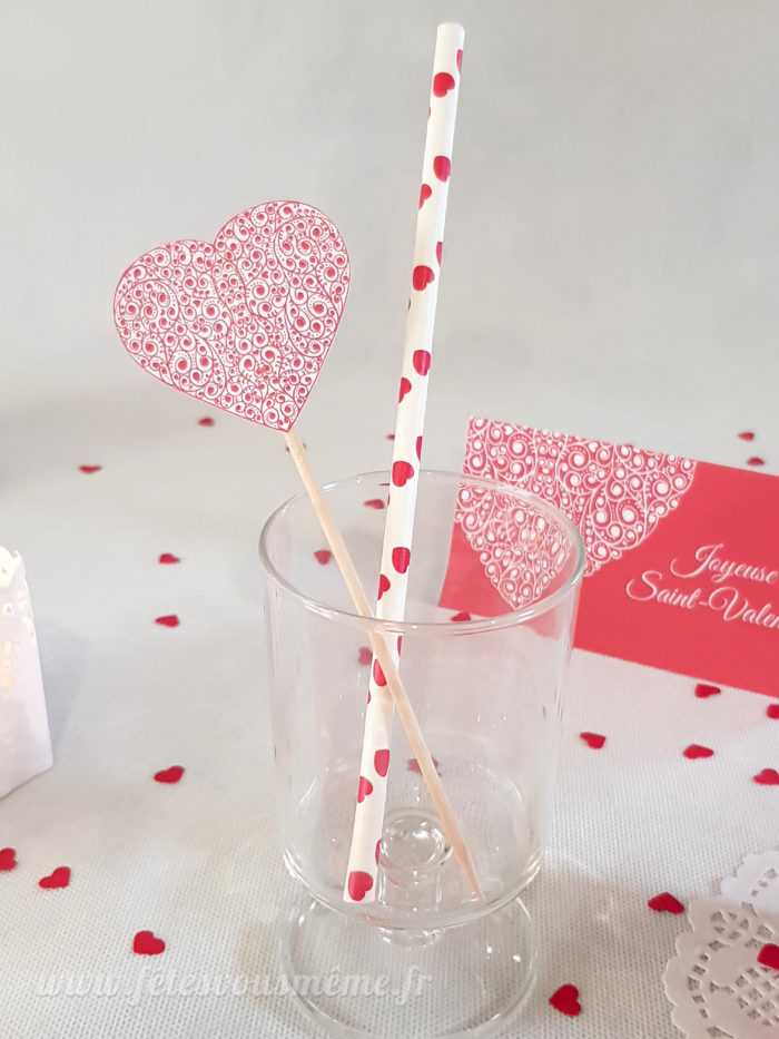 Pack Festif Saint-Valentin • Boutique Fêtes vous même