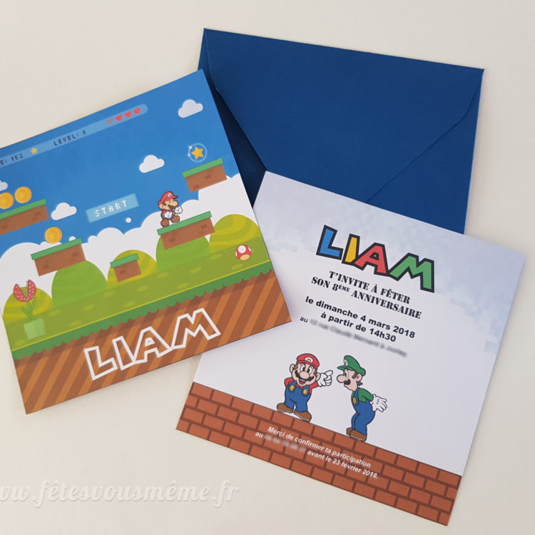 Invitation Fort Boyard à personnaliser - Fêtes vous même